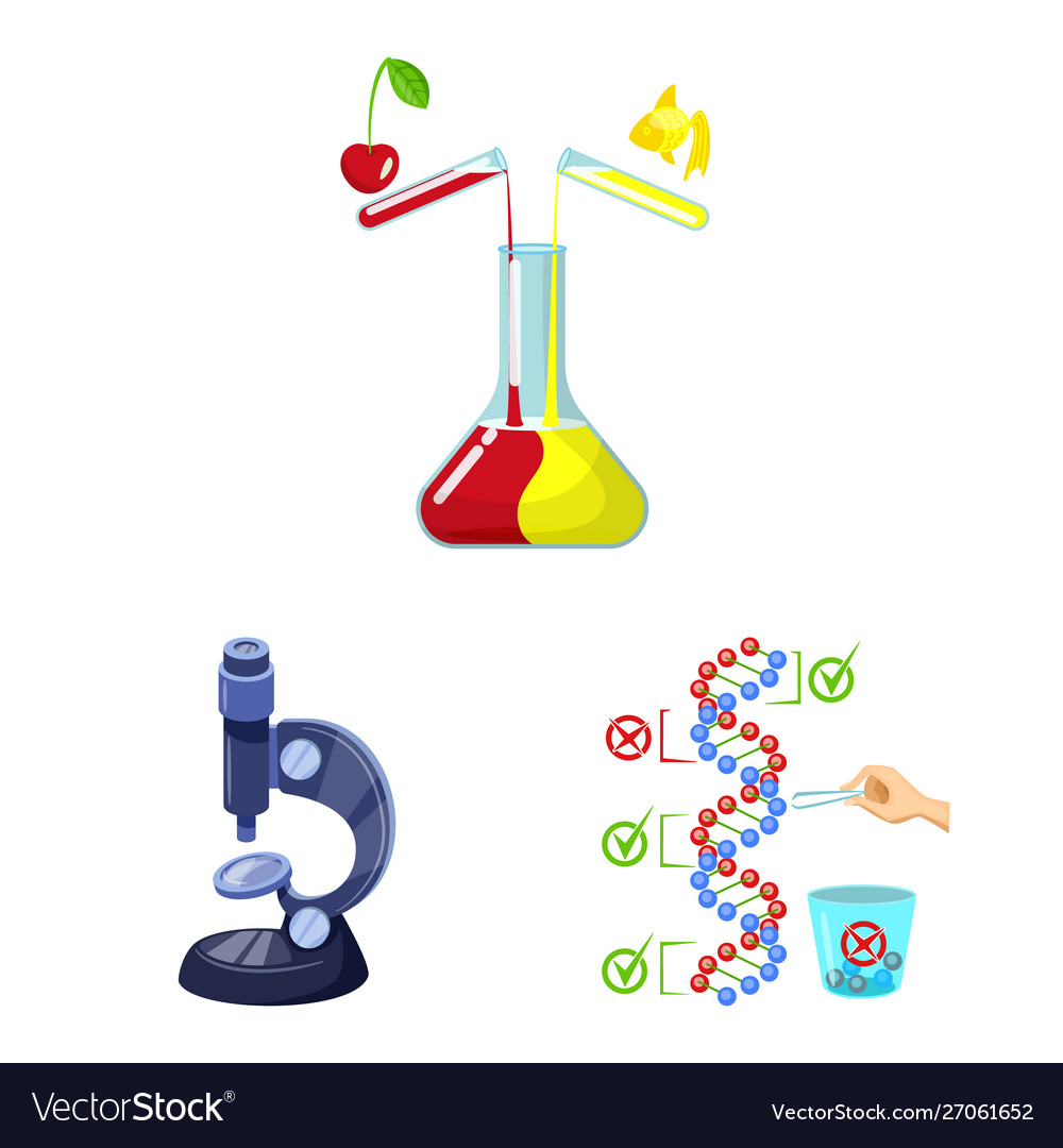 Modified and genetically Royalty Free Vector Image