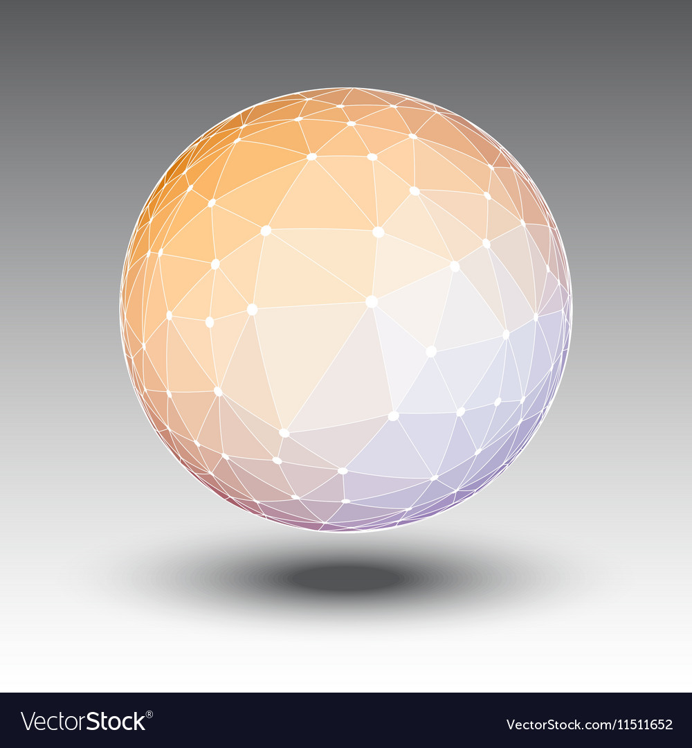 Textured geometric shape background Royalty Free Vector