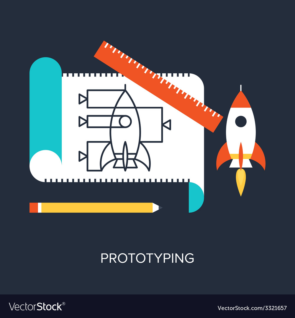 Prototyping Royalty Free Vector Image - VectorStock Prototyping Royalty Free Vector Image - VectorStock