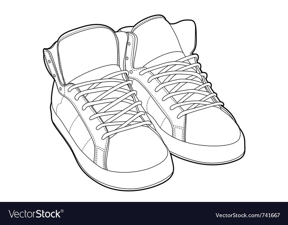 Sneakers 2 Sneakers Svg Sneakers Outline Svg Sneakers Shoe Svg 