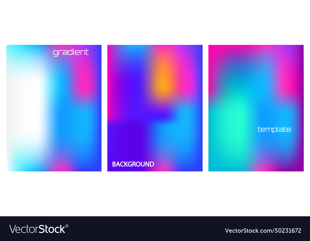 Abstract colorful background with gradient mesh Vector Image