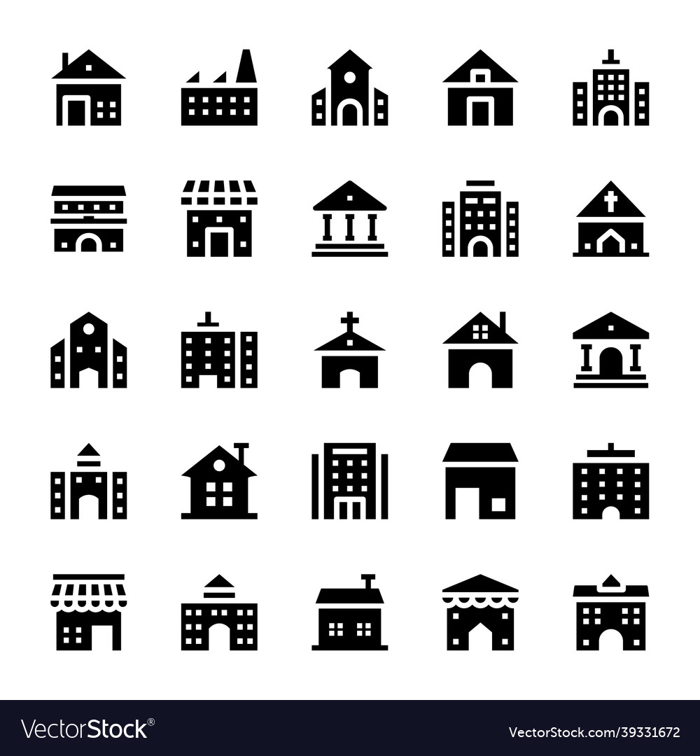 Building Royalty Free Vector Image - VectorStock