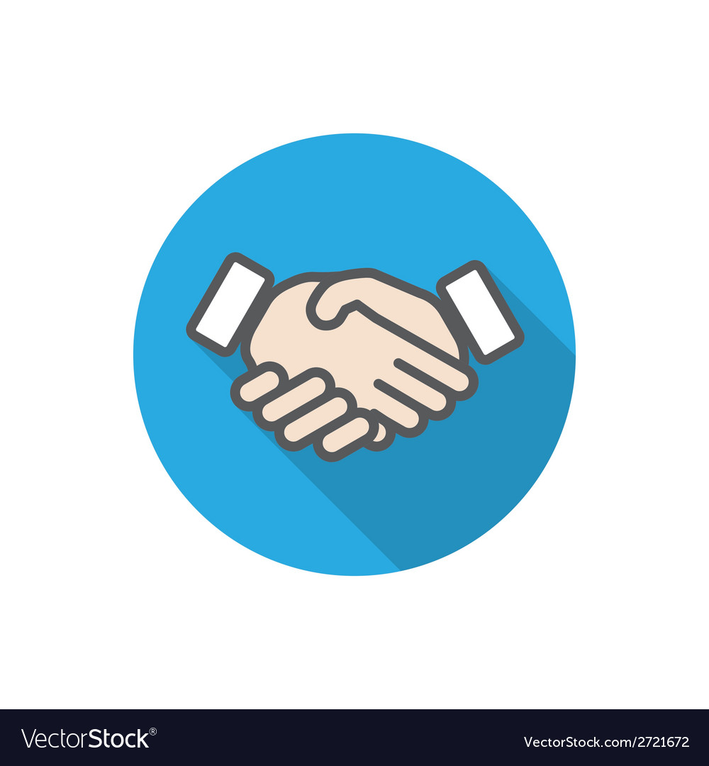 Handshake Royalty Free Vector Image - VectorStock