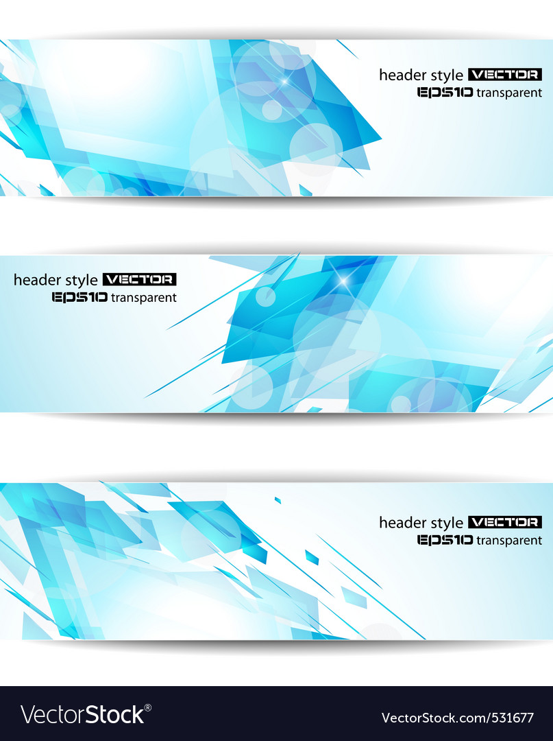 Banners Royalty Free Vector Image - VectorStock