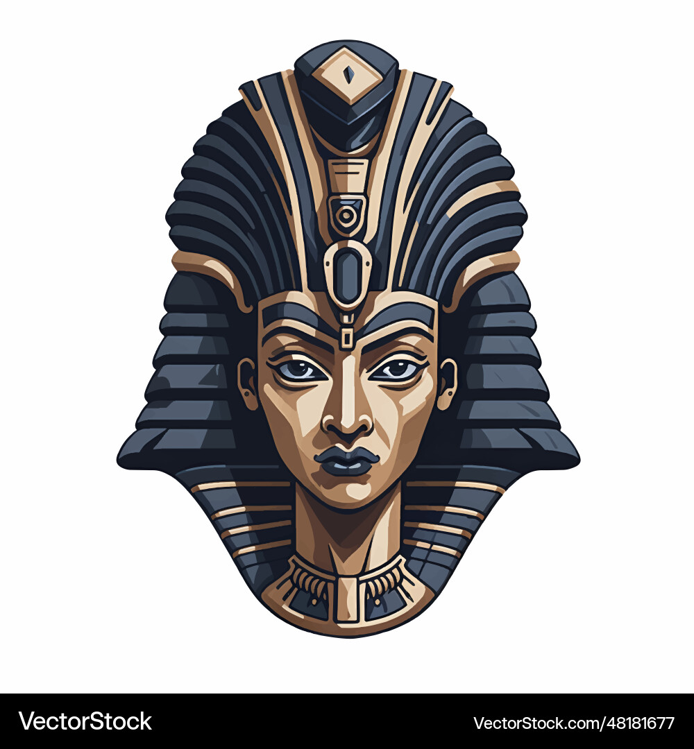 Pharaoh Head Clip Art