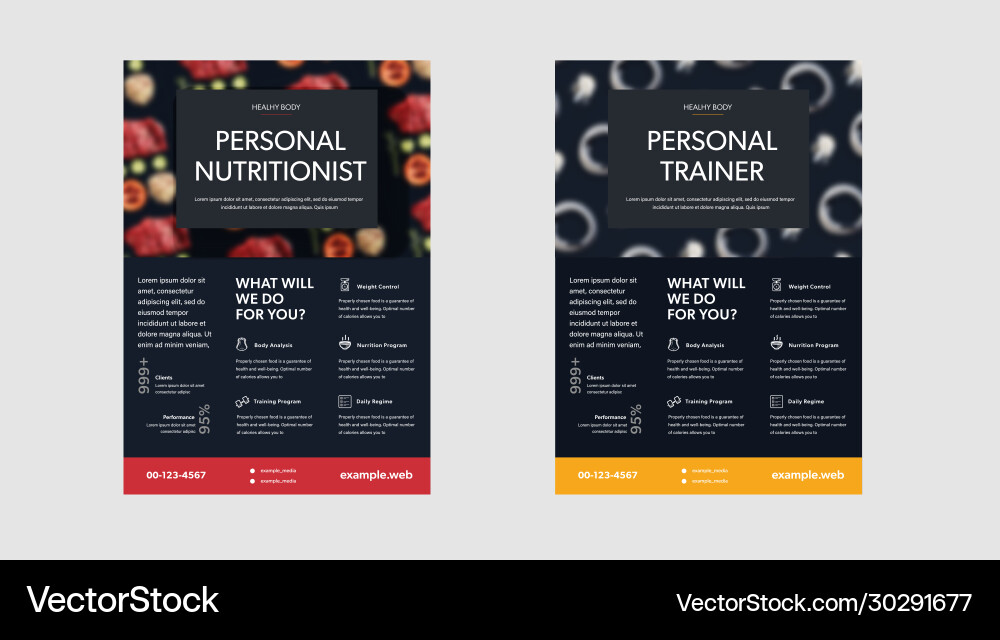 Leaflet design on a black background Royalty Free Vector
