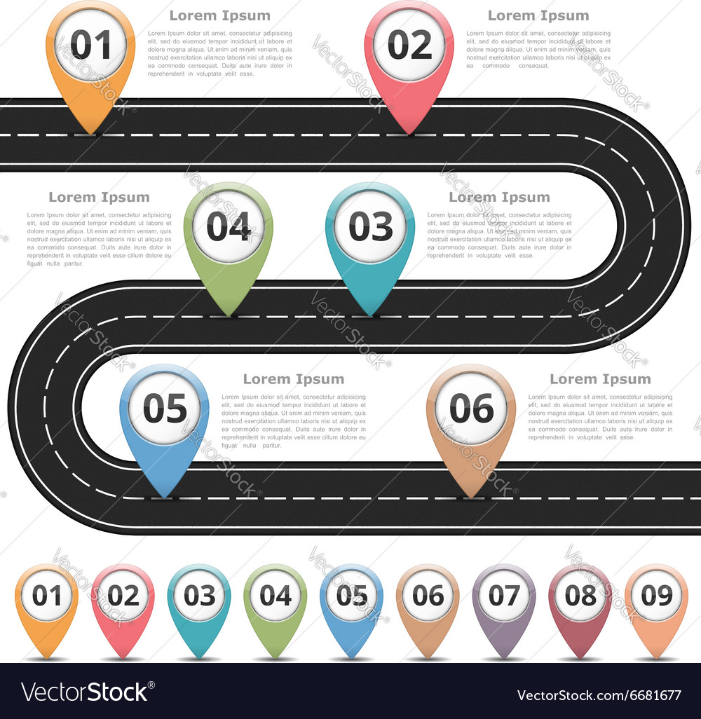 Road Royalty Free Vector Image - VectorStock