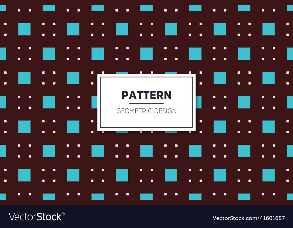 Geometric simple seamless pattern with colorful Vector Image