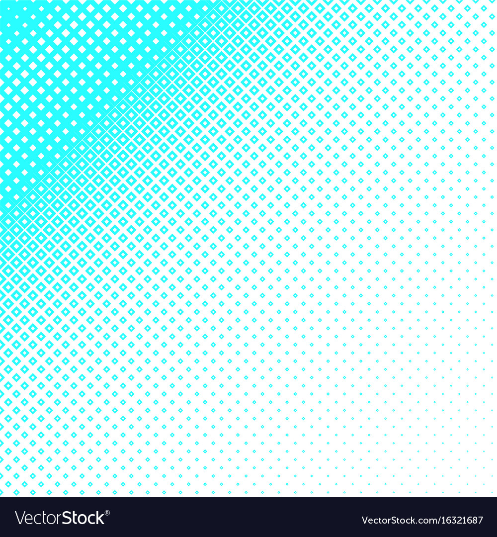 Halftone square pattern background - design Vector Image