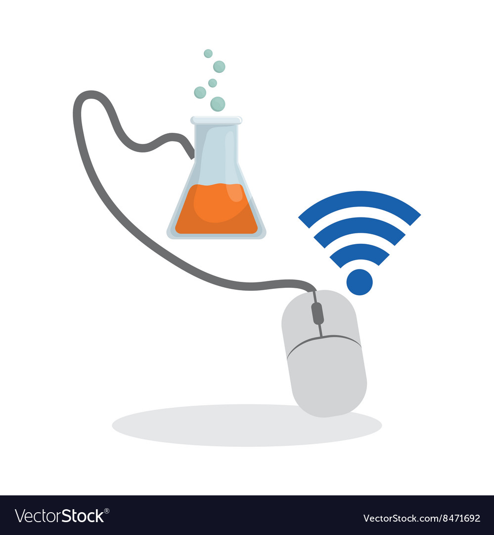 Flat about technology design Royalty Free Vector Image