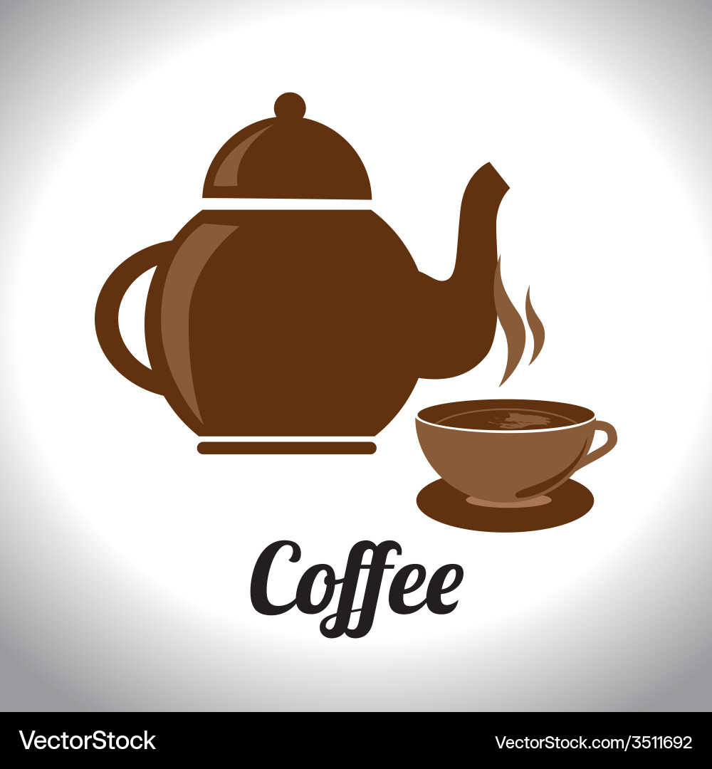 Food and restaurant design over white background Vector Image