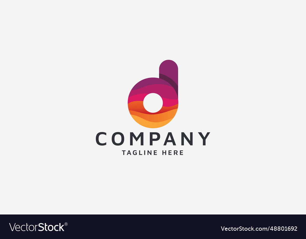 Logo dimension Royalty Free Vector Image - VectorStock