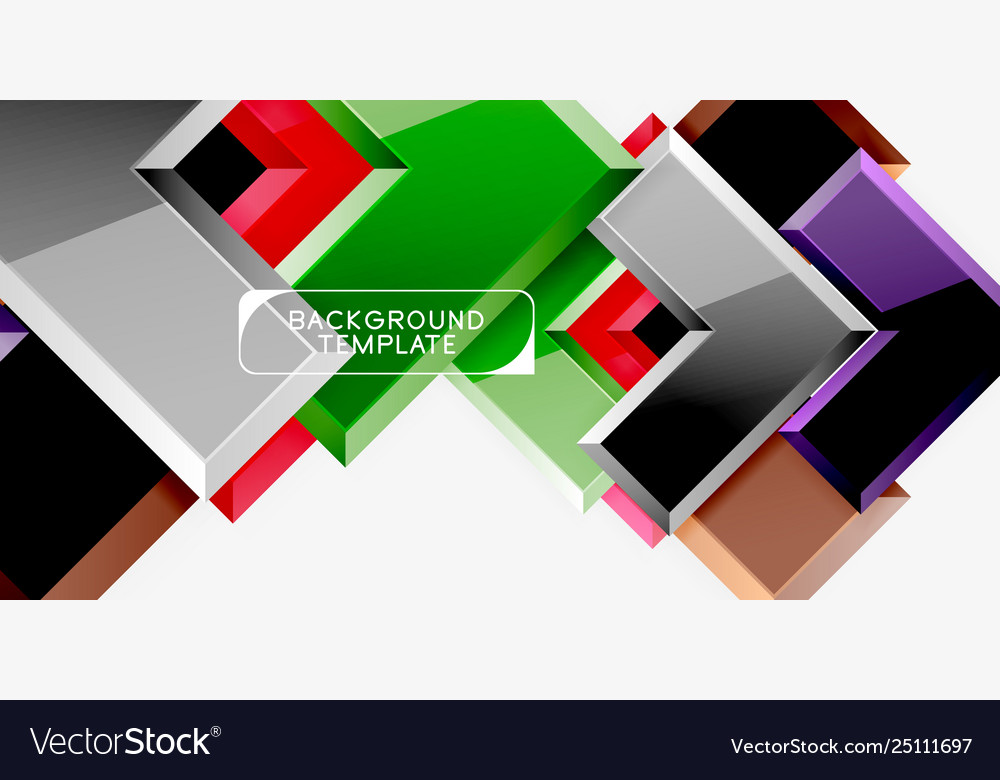 Abstract arrows composition background Royalty Free Vector