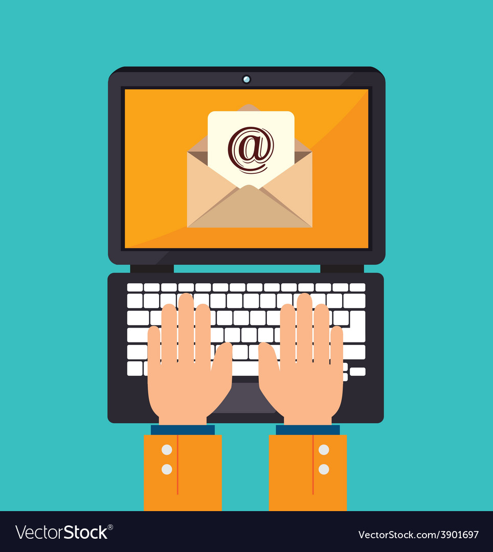 Email design Royalty Free Vector Image - VectorStock