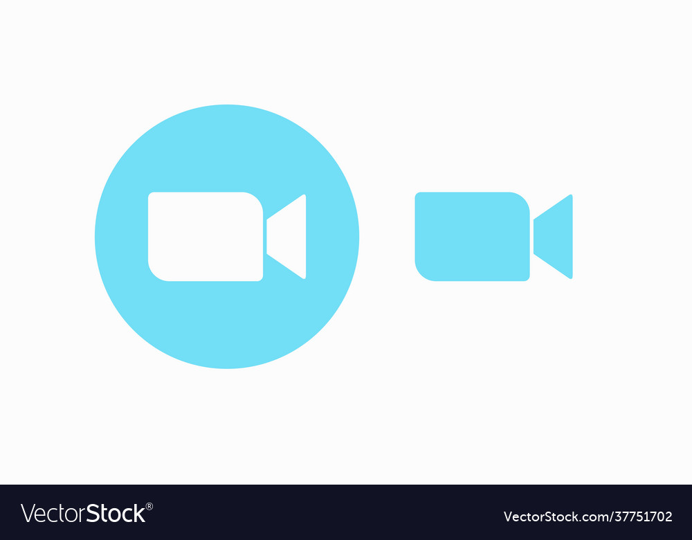 Camera icon set Royalty Free Vector Image - VectorStock