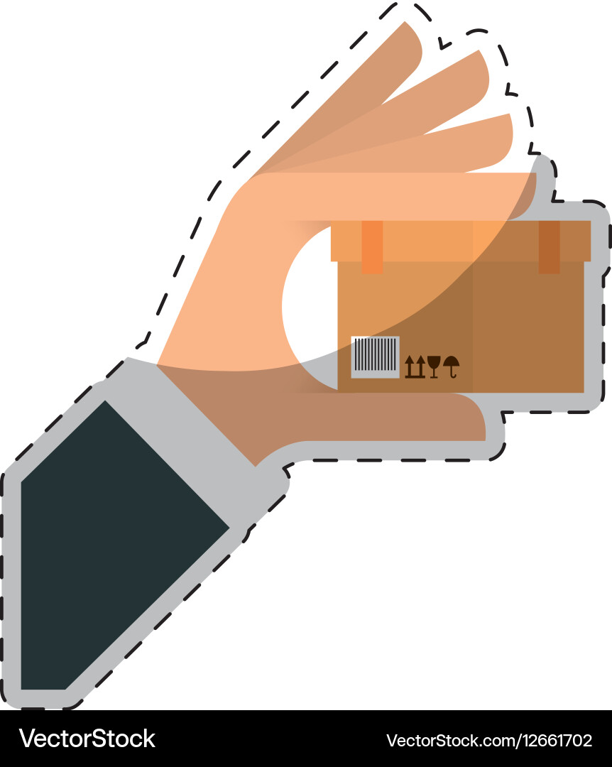 Cargo shipping or handling related icons image Vector Image