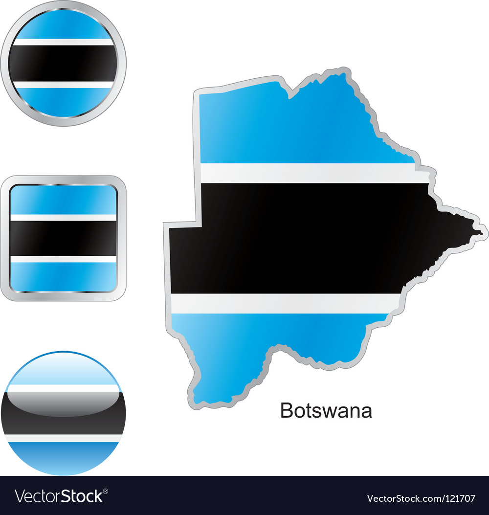Botswana Royalty Free Vector Image - VectorStock