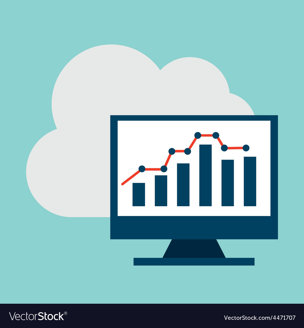 Cloud computing Royalty Free Vector Image - VectorStock