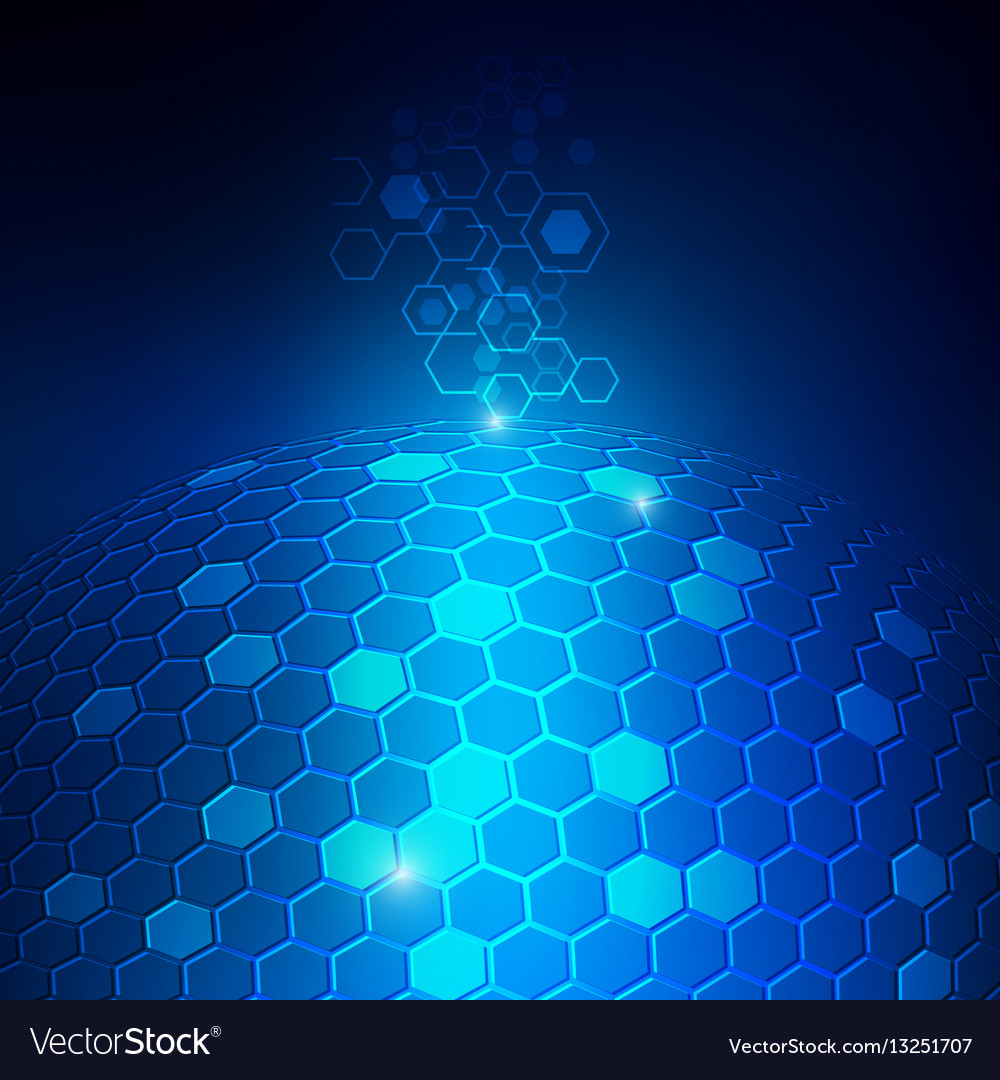 Hexagon Royalty Free Vector Image - VectorStock