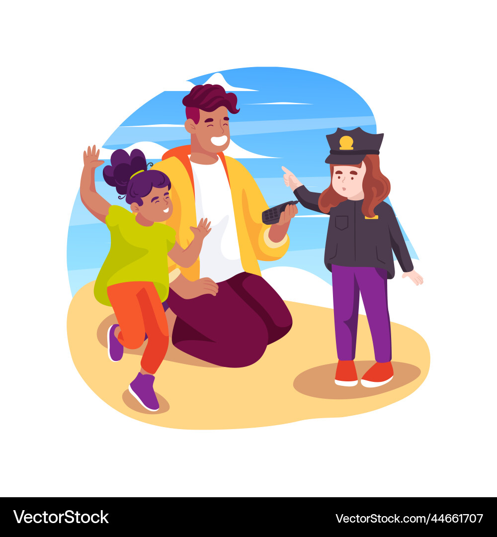 Role-playing games isolated cartoon Royalty Free Vector