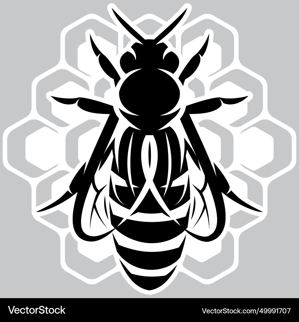 Stylish template in a simple style with queen Vector Image