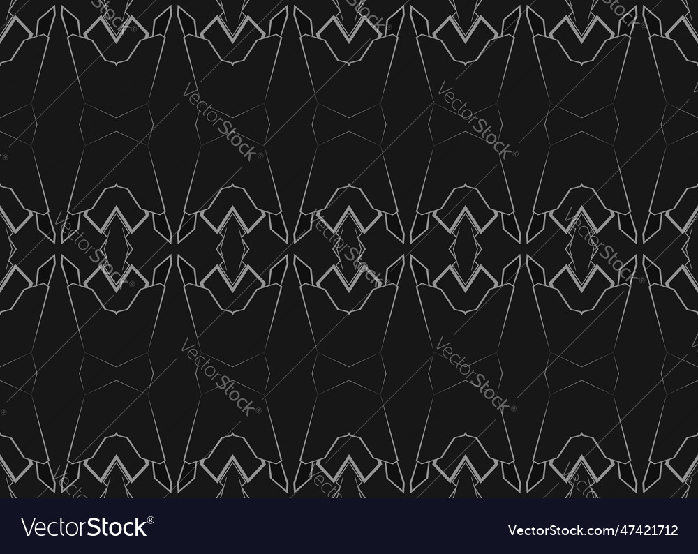 Seamless pattern with elegant geometric texture Vector Image