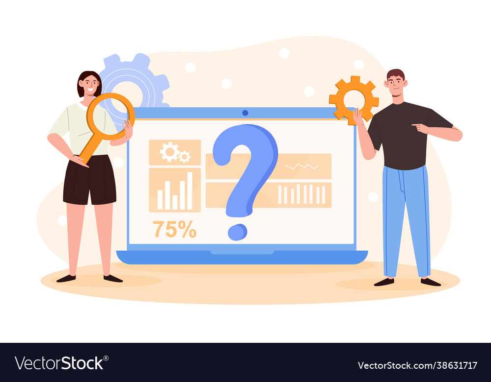 Problem solving concept Royalty Free Vector Image Problem solving concept Royalty Free Vector Image