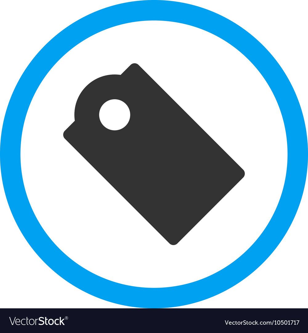 Tag flat rounded icon Royalty Free Vector Image Tag flat rounded icon Royalty Free Vector Image