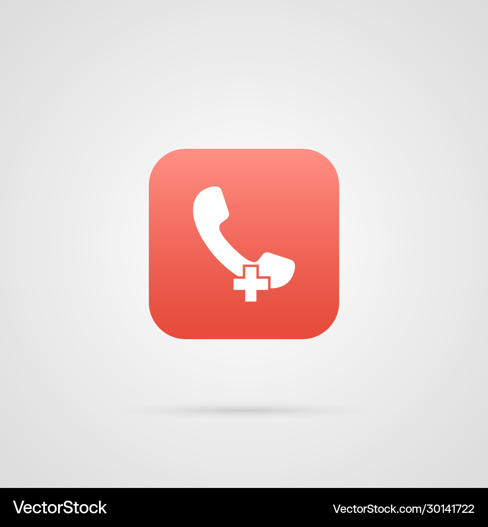 Call icon with add sign and new plus Royalty Free Vector