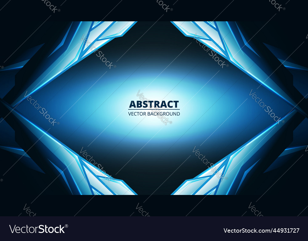 3d futuristic modern gaming abstract background Vector Image