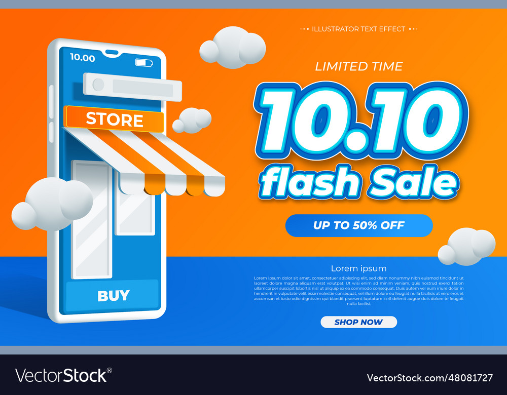 Gradient 1010 background Royalty Free Vector Image