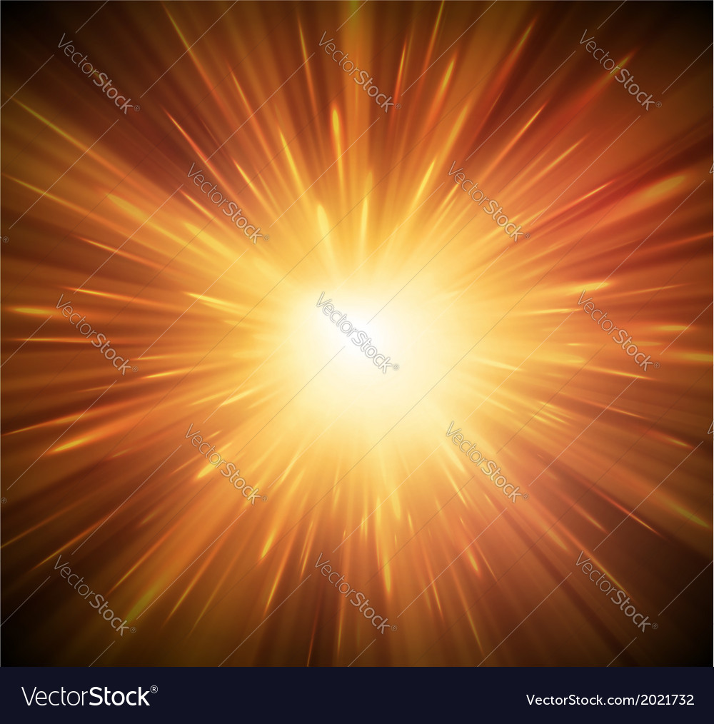 Background with explosion Royalty Free Vector Image