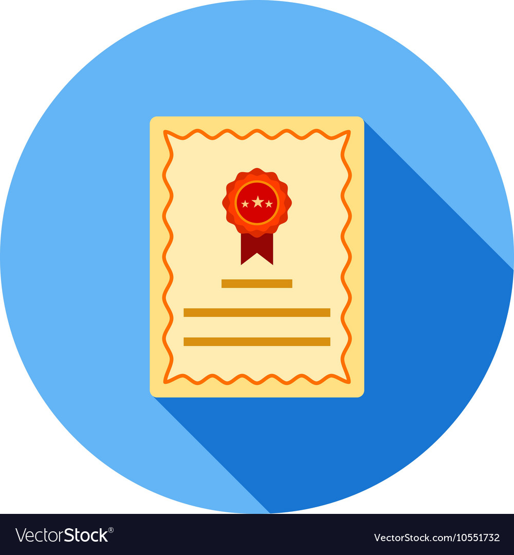Certification Royalty Free Vector Image - VectorStock