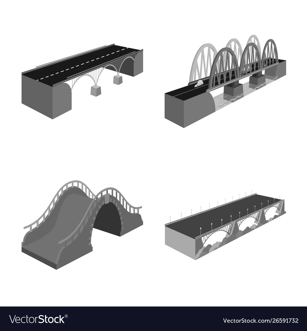 Design Connection And Crossing Sign Set Royalty Free Vector
