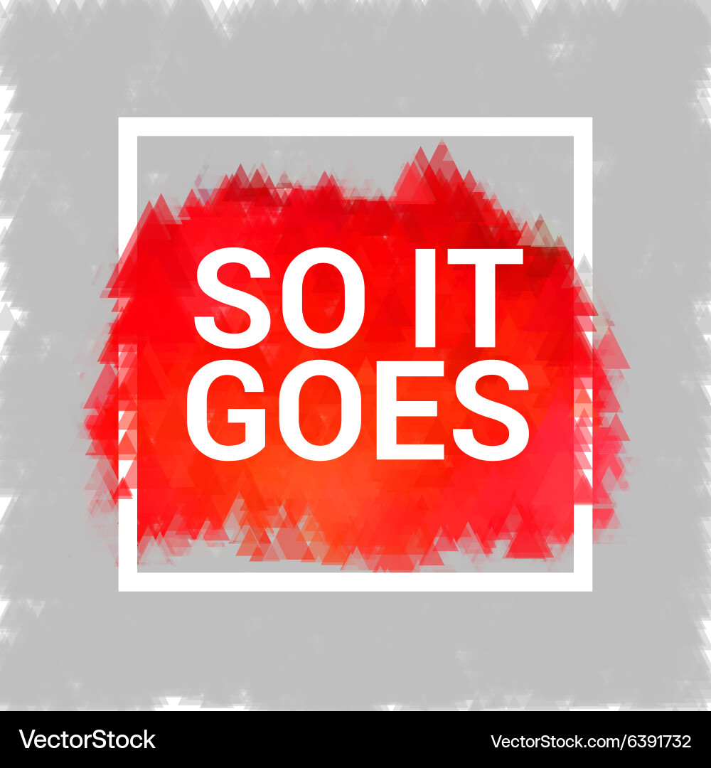 Inspirational quote poster Royalty Free Vector Image