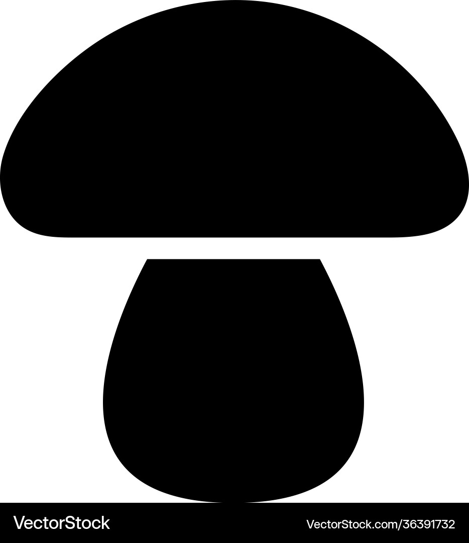 Mushroom Royalty Free Vector Image - VectorStock