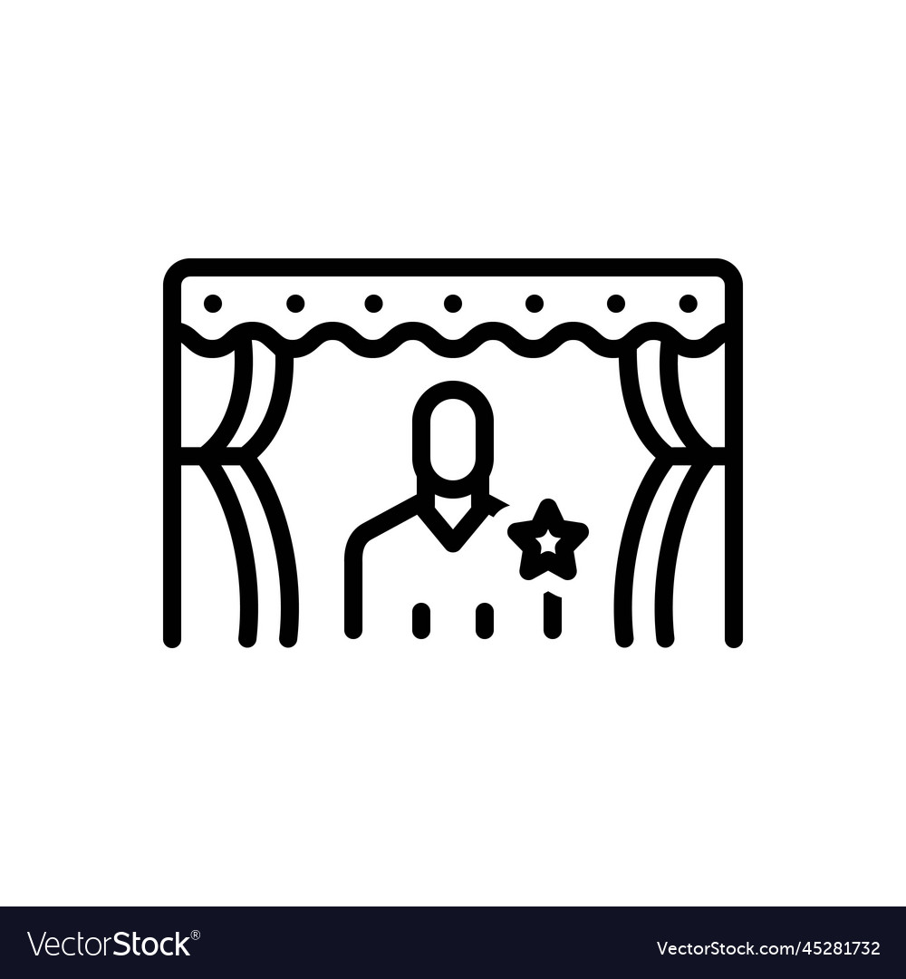 Starring Royalty Free Vector Image - VectorStock