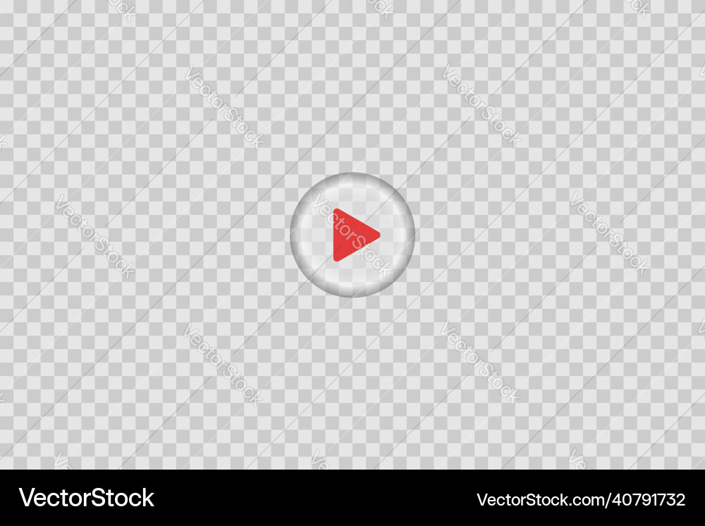 Video play button icon Royalty Free Vector Image