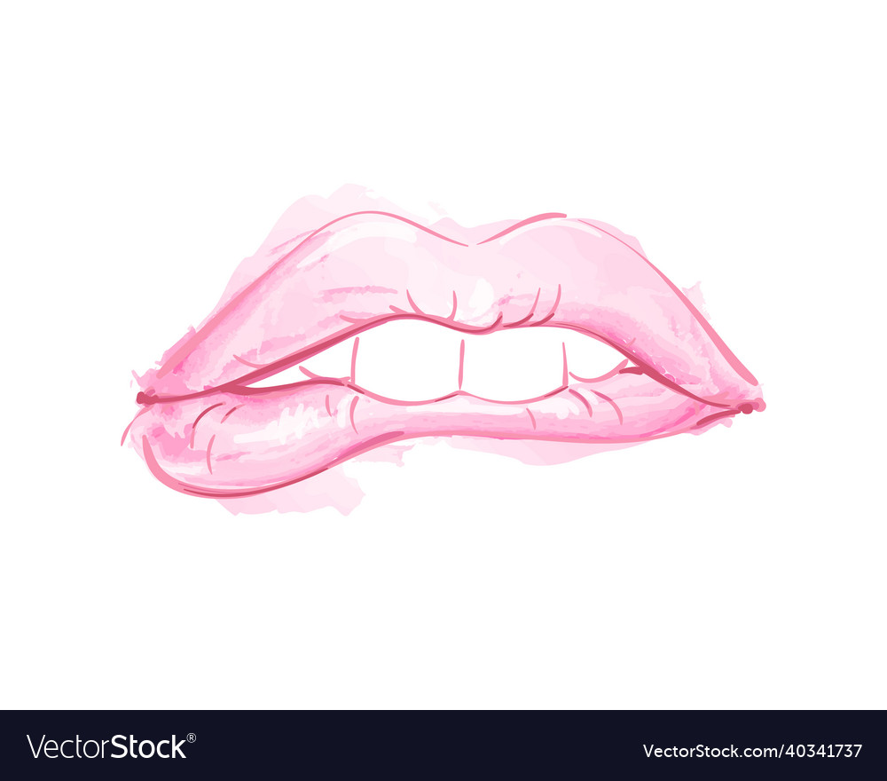 Lips Royalty Free Vector Image - VectorStock