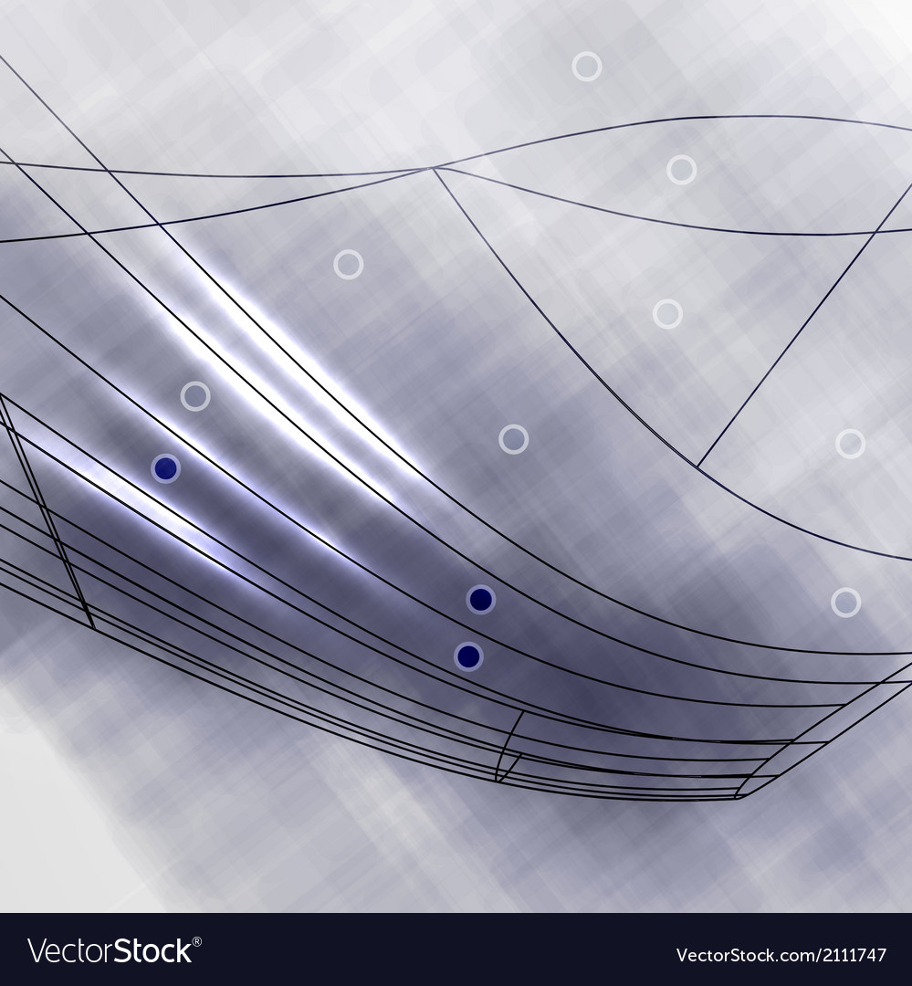 Abstract retro technology technical background Vector Image