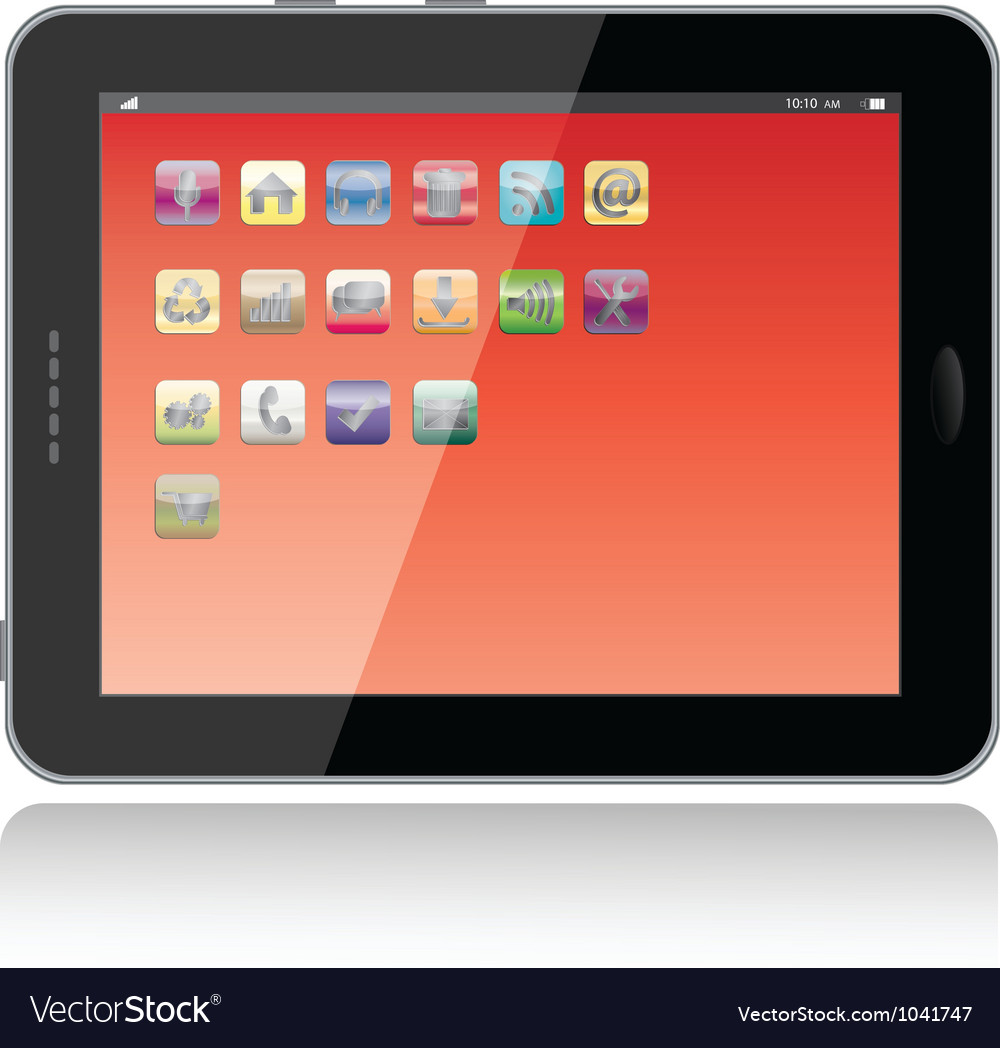 Tablet Royalty Free Vector Image - VectorStock