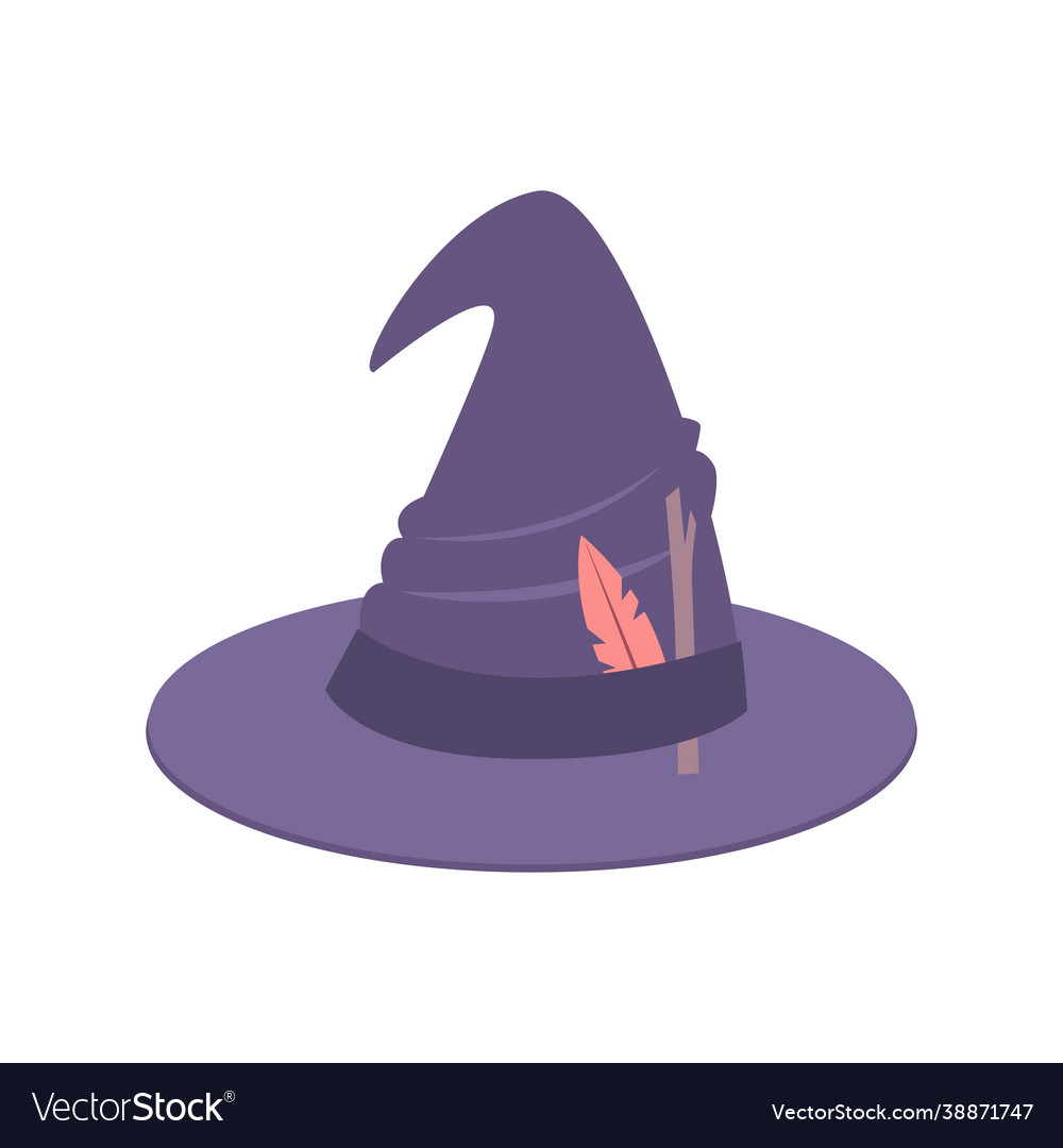 Witch hat Royalty Free Vector Image - VectorStock