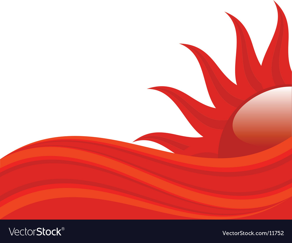 Sunset Royalty Free Vector Image - VectorStock