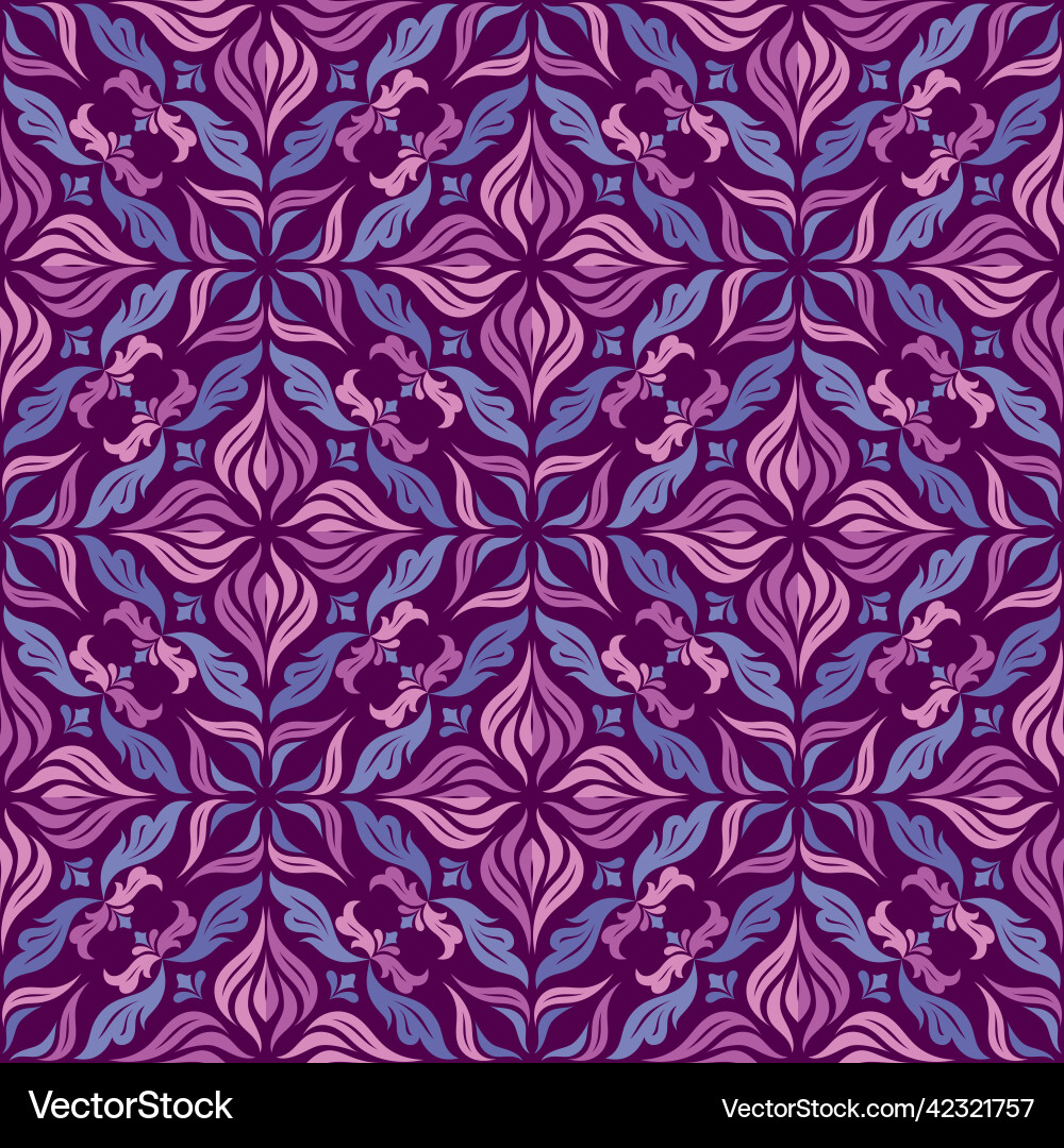 Floral ornamental vintage classic seamless pattern
