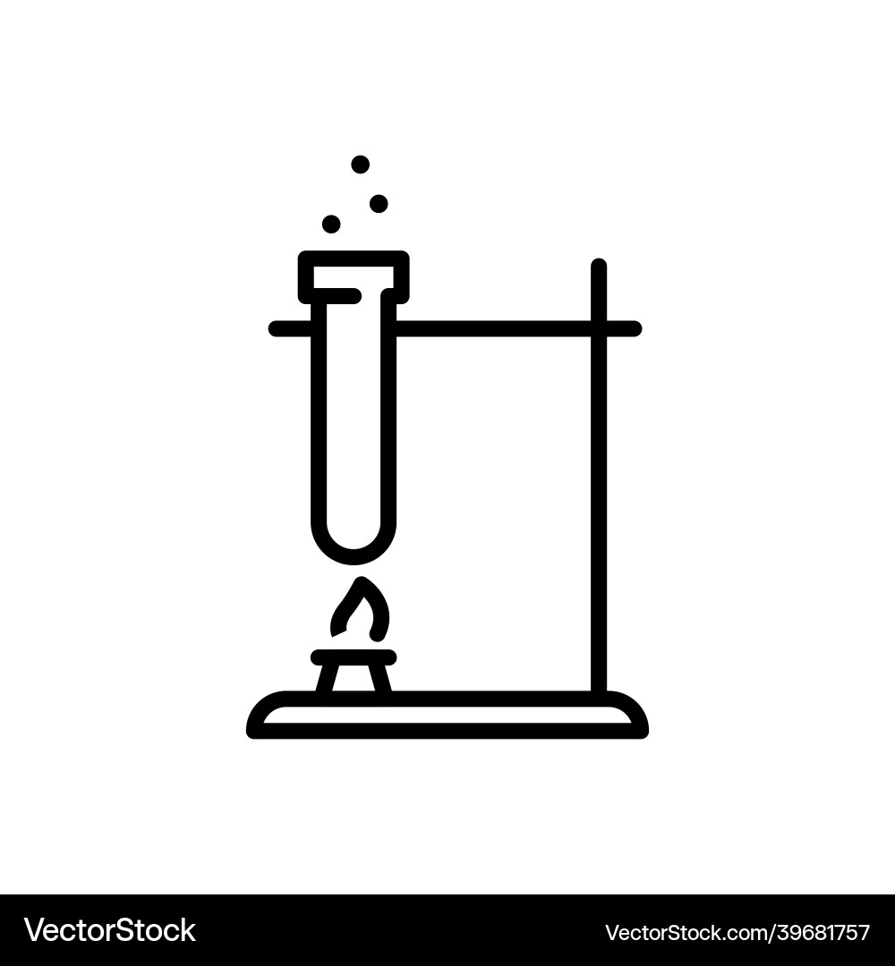 Science research lab experiment icon biology Vector Image