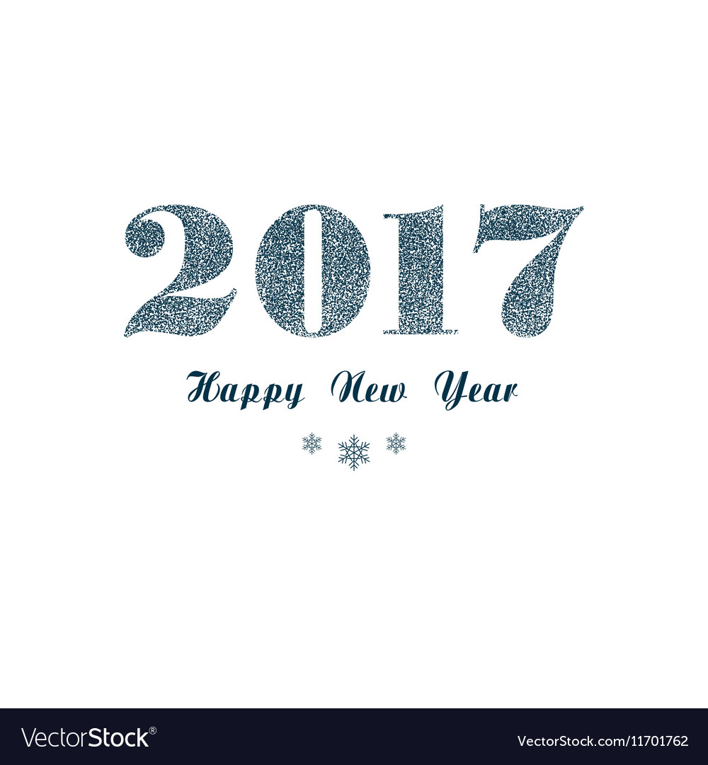 Blue New Year Background Royalty Free Vector Image
