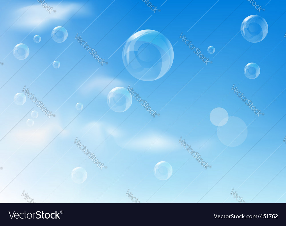 Bubbles texture Royalty Free Vector Image - VectorStock