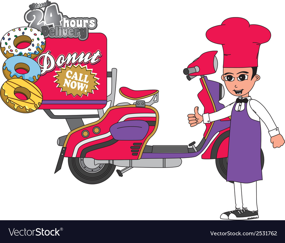 Delivery boy Royalty Free Vector Image - VectorStock
