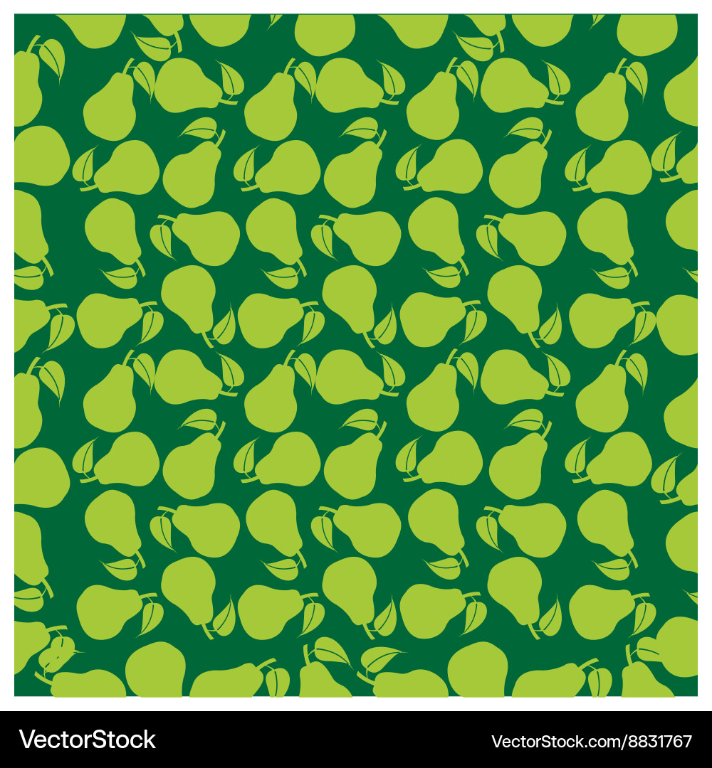Leavesfruits and flowers seamless pattern Vector Image