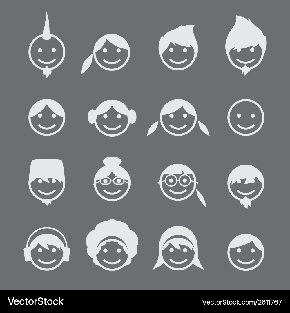 Teenager icon Royalty Free Vector Image - VectorStock